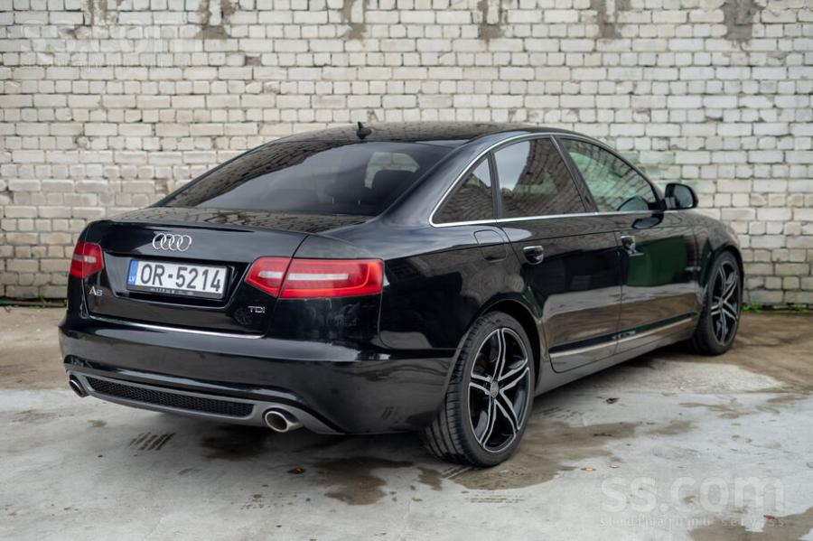 Black Audi A6 2011 in Liepaja, with an engine capacity of 2.00 L and mileage of 257 thousand km for 3500 €, photo 7 on AUTOMOTO.COM.LV