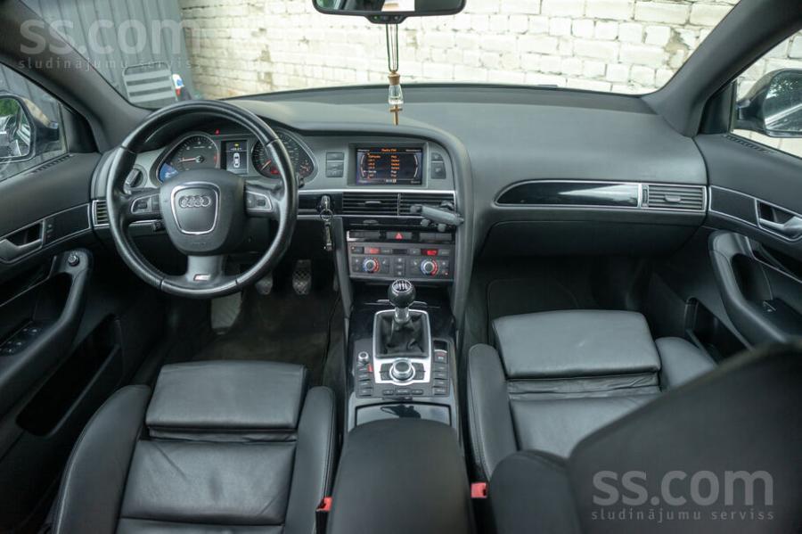 Black Audi A6 2011 in Liepaja, with an engine capacity of 2.00 L and mileage of 257 thousand km for 3500 €, photo 8 on AUTOMOTO.COM.LV