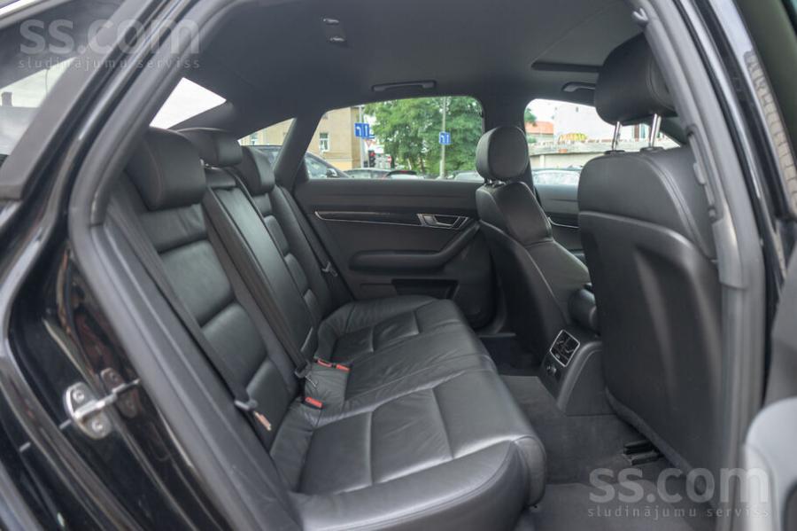 Black Audi A6 2011 in Liepaja, with an engine capacity of 2.00 L and mileage of 257 thousand km for 3500 €, photo 13 on AUTOMOTO.COM.LV