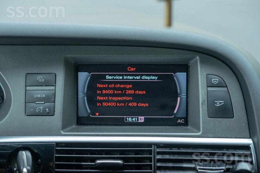 Black Audi A6 2011 in Liepaja, with an engine capacity of 2.00 L and mileage of 257 thousand km for 3500 €, photo 26 on AUTOMOTO.COM.LV