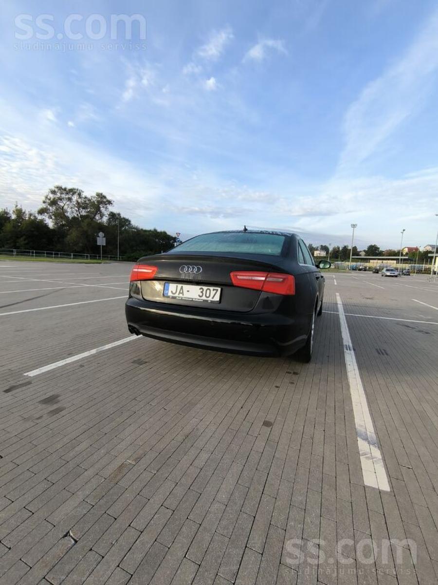 Black Audi A6 2011 in Madona, with an engine capacity of 2.00 L and mileage of 197 thousand km for 9800 €, photo 4 on AUTOMOTO.COM.LV