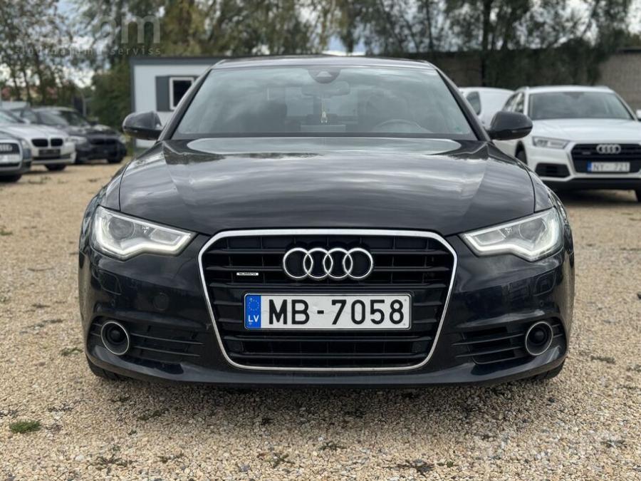 Black Audi A6 2011 in Valmiera, with an engine capacity of 3.00 L and mileage of 219 thousand km for 9750 €, photo 3 on AUTOMOTO.COM.LV