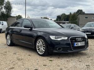 Black Audi A6 2011 in Valmiera, with an engine capacity of 3.00 L and mileage of 219 thousand km for 9750 €, photo 5 on AUTOMOTO.COM.LV