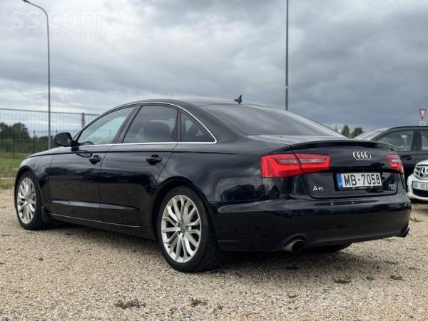 Black Audi A6 2011 in Valmiera, with an engine capacity of 3.00 L and mileage of 219 thousand km for 9750 €, photo 10 on AUTOMOTO.COM.LV