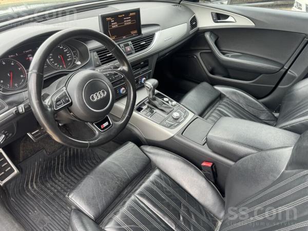 Black Audi A6 2011 in Valmiera, with an engine capacity of 3.00 L and mileage of 219 thousand km for 9750 €, photo 11 on AUTOMOTO.COM.LV