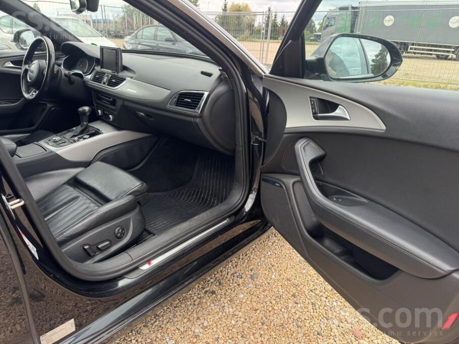 Black Audi A6 2011 in Valmiera, with an engine capacity of 3.00 L and mileage of 219 thousand km for 9750 €, photo 19 on AUTOMOTO.COM.LV