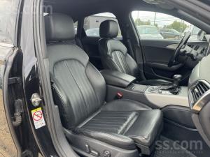 Black Audi A6 2011 in Valmiera, with an engine capacity of 3.00 L and mileage of 219 thousand km for 9750 €, photo 20 on AUTOMOTO.COM.LV