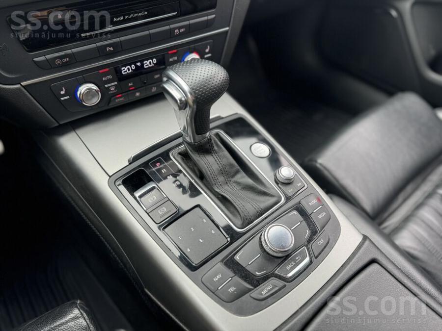 Black Audi A6 2011 in Valmiera, with an engine capacity of 3.00 L and mileage of 219 thousand km for 9750 €, photo 21 on AUTOMOTO.COM.LV