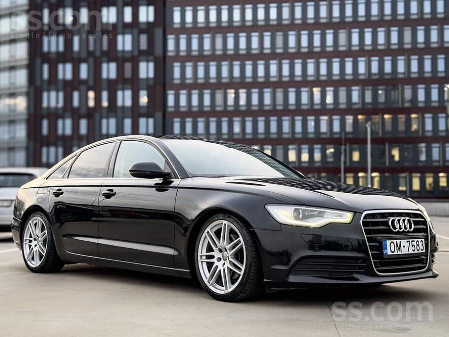 Black Audi A6 2011 in Riga, with an engine capacity of 2.00 L and mileage of 357 thousand km for 9750 €, photo 8 on AUTOMOTO.COM.LV