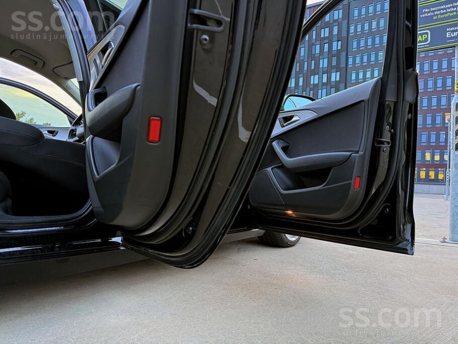 Black Audi A6 2011 in Riga, with an engine capacity of 2.00 L and mileage of 357 thousand km for 9750 €, photo 16 on AUTOMOTO.COM.LV