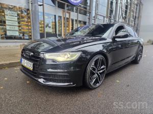 Black Audi A6 2011 in Riga, with an engine capacity of 3.00 L and mileage of 0 thousand km for 9500 €, photo 1 on AUTOMOTO.COM.LV