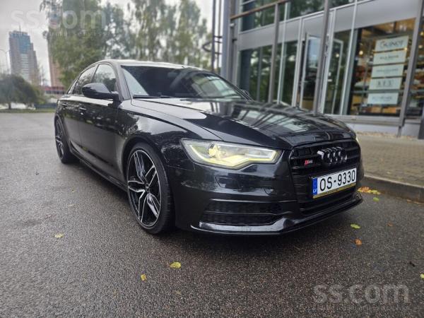 Black Audi A6 2011 in Riga, with an engine capacity of 3.00 L and mileage of 0 thousand km for 9500 €, photo 3 on AUTOMOTO.COM.LV