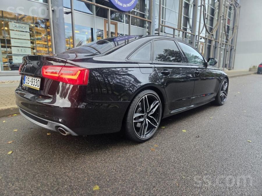 Black Audi A6 2011 in Riga, with an engine capacity of 3.00 L and mileage of 0 thousand km for 9500 €, photo 5 on AUTOMOTO.COM.LV