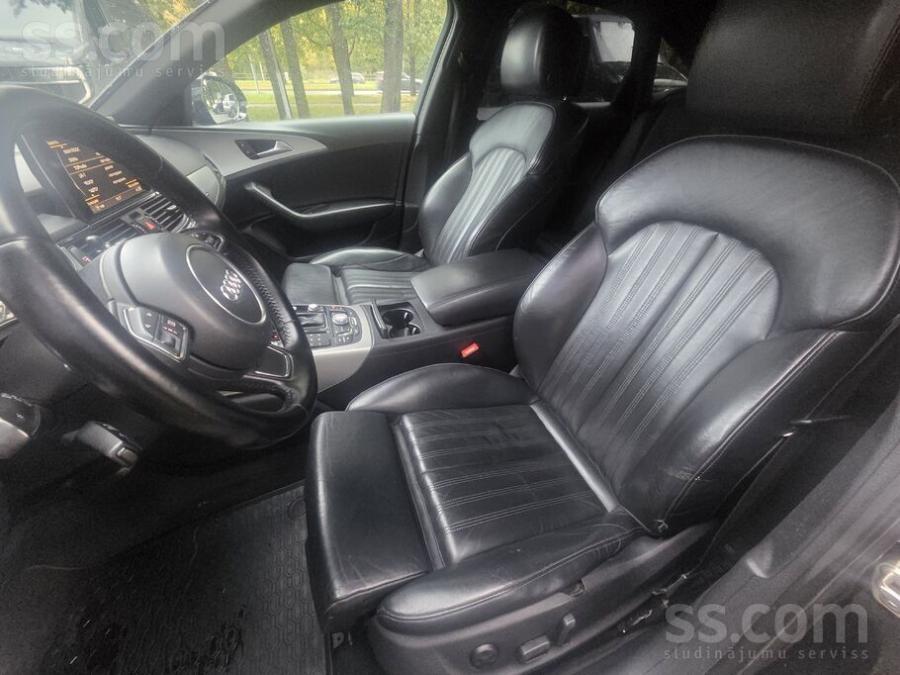 Black Audi A6 2011 in Riga, with an engine capacity of 3.00 L and mileage of 0 thousand km for 9500 €, photo 9 on AUTOMOTO.COM.LV
