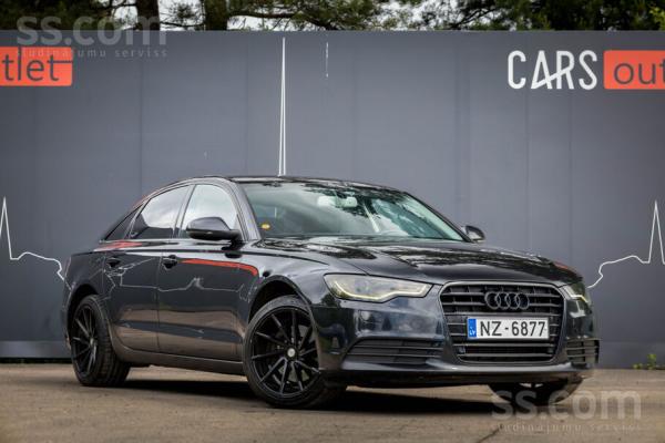 Black Audi A6 2011 in Riga, with an engine capacity of 3.00 L and mileage of 351 thousand km for 8990 €, photo 4 on AUTOMOTO.COM.LV