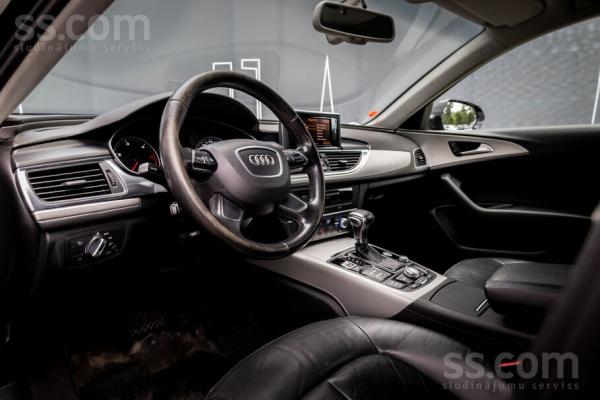 Black Audi A6 2011 in Riga, with an engine capacity of 3.00 L and mileage of 351 thousand km for 8990 €, photo 11 on AUTOMOTO.COM.LV