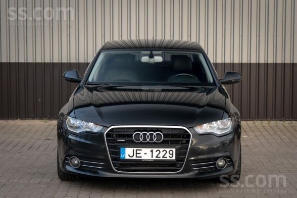 Black Audi A6 2012 in Talsi, with an engine capacity of 3.00 L and mileage of 300 thousand km for 10990 €, photo 2 on AUTOMOTO.COM.LV