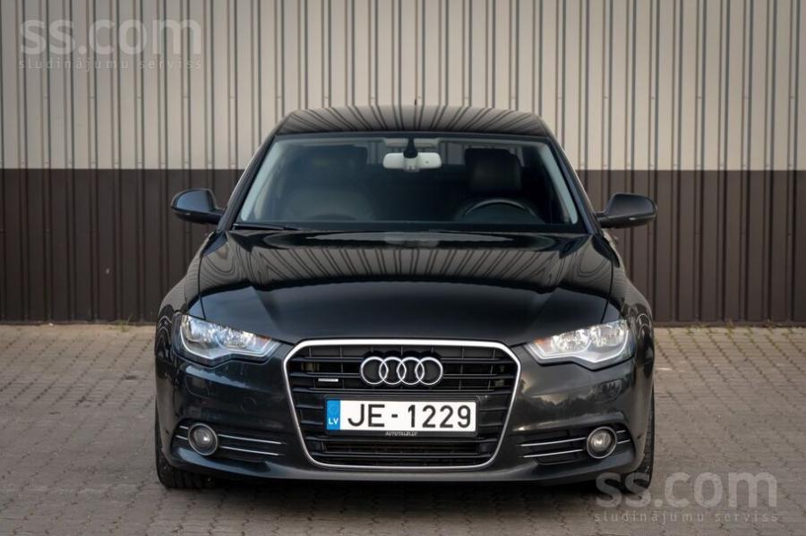 Melns Audi A6 2012 Talsi, ar dzinēja tilpumu 3.00 L un nobraukumu 300 tūkst. km par 10990 €, foto 2 vietnē AUTOMOTO.COM.LV