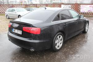 Melns Audi A6 2012 Liepāja, ar dzinēja tilpumu 3.00 L un nobraukumu 269 tūkst. km par 10000 €, foto 4 vietnē AUTOMOTO.COM.LV
