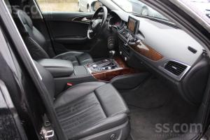 Melns Audi A6 2012 Liepāja, ar dzinēja tilpumu 3.00 L un nobraukumu 269 tūkst. km par 10000 €, foto 10 vietnē AUTOMOTO.COM.LV