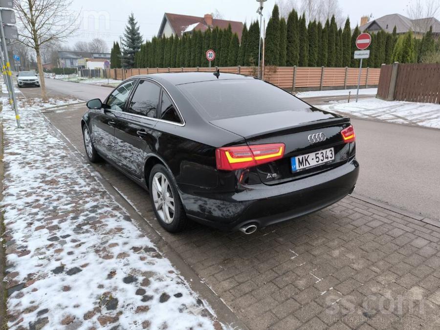 Melns Audi A6 2012 Rīga, ar dzinēja tilpumu 3.00 L un nobraukumu 287 tūkst. km par 9990 €, foto 5 vietnē AUTOMOTO.COM.LV