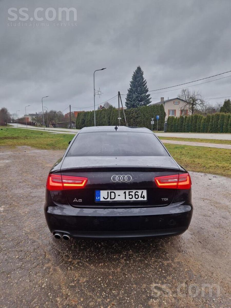 Melns Audi A6 2012 Rīga, ar dzinēja tilpumu 2.00 L un nobraukumu 227 tūkst. km par 9200 €, foto 5 vietnē AUTOMOTO.COM.LV