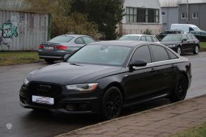 Black Audi A6 2012 in Vilnius, with an engine capacity of 3.00 L and mileage of 402 thousand km for 6700 €, photo 2 on AUTOMOTO.COM.LV