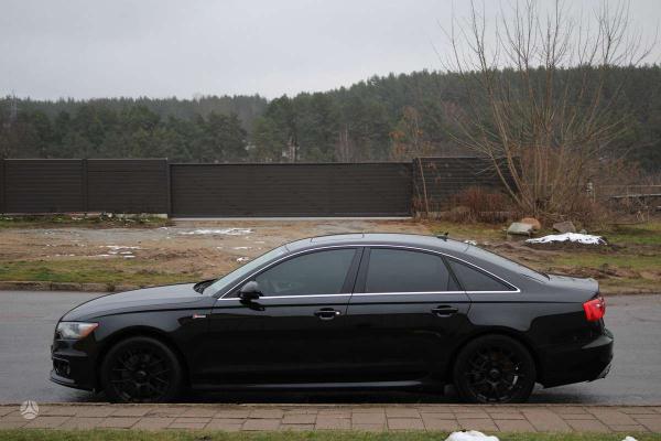 Melns Audi A6 2012 Viļņa, ar dzinēja tilpumu 3.00 L un nobraukumu 402 tūkst. km par 6700 €, foto 3 vietnē AUTOMOTO.COM.LV