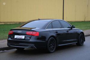 Black Audi A6 2012 in Vilnius, with an engine capacity of 3.00 L and mileage of 402 thousand km for 6700 €, photo 6 on AUTOMOTO.COM.LV