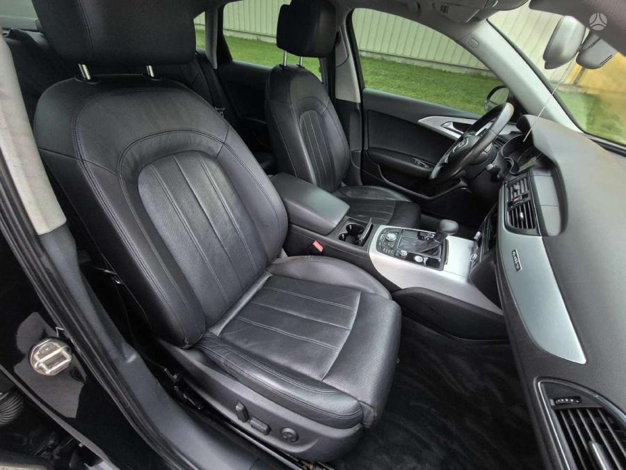 Black Audi A6 2012 in Vilnius, with an engine capacity of 3.00 L and mileage of 402 thousand km for 6700 €, photo 15 on AUTOMOTO.COM.LV