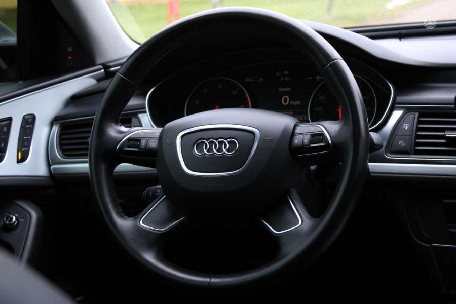Black Audi A6 2012 in Vilnius, with an engine capacity of 3.00 L and mileage of 402 thousand km for 6700 €, photo 20 on AUTOMOTO.COM.LV