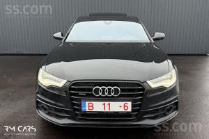 Black Audi A6 2012 in Jelgava, with an engine capacity of 3.00 L and mileage of 0 thousand km for 14250 €, photo 5 on AUTOMOTO.COM.LV