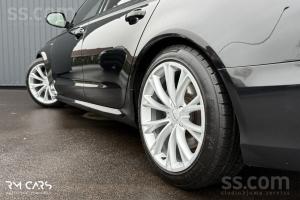 Black Audi A6 2012 in Jelgava, with an engine capacity of 3.00 L and mileage of 0 thousand km for 14250 €, photo 7 on AUTOMOTO.COM.LV
