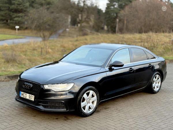 Black Audi A6 2012 in Vilnius, with an engine capacity of 3.00 L and mileage of 289 thousand km for 7700 €, photo 2 on AUTOMOTO.COM.LV