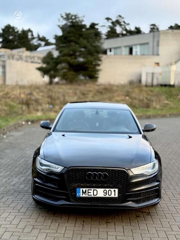 Black Audi A6 2012 in Vilnius, with an engine capacity of 3.00 L and mileage of 289 thousand km for 7700 €, photo 3 on AUTOMOTO.COM.LV