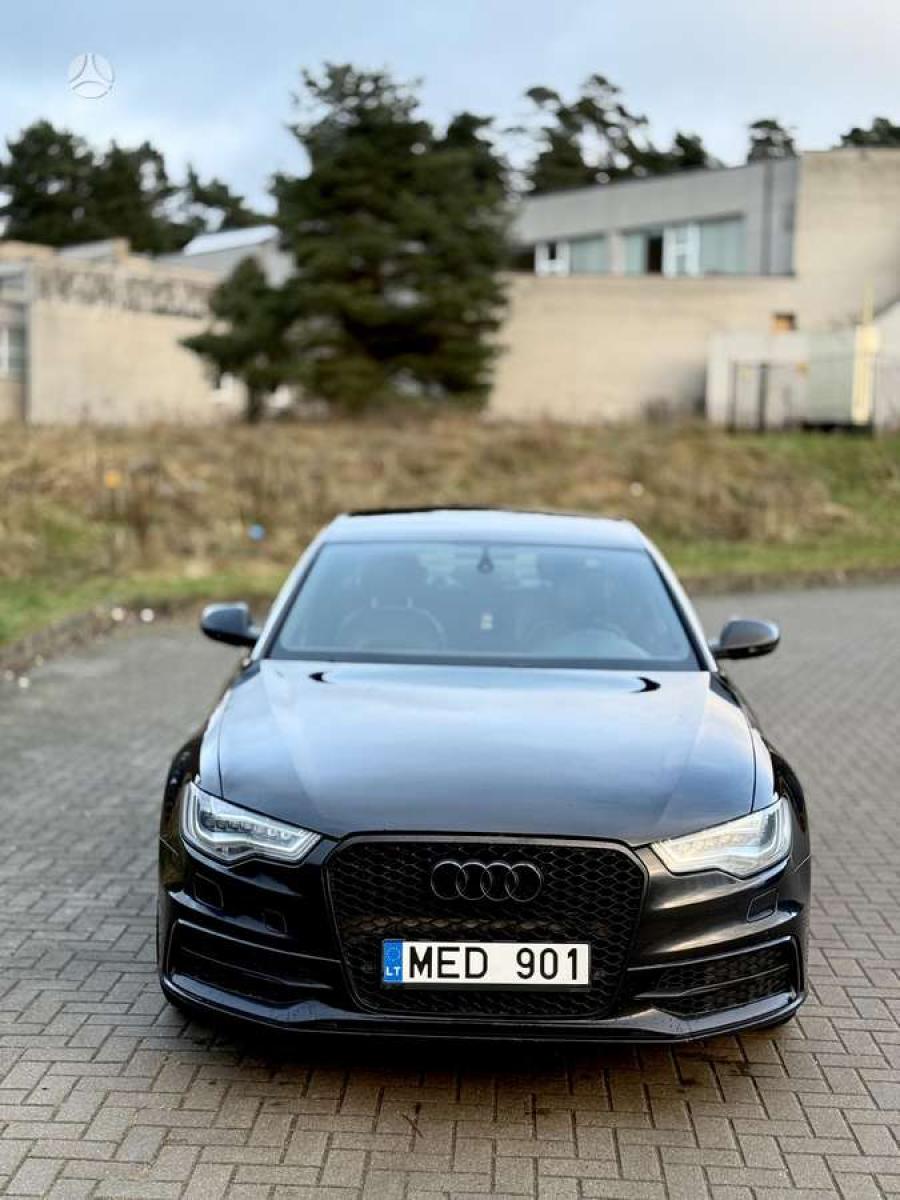 Black Audi A6 2012 in Vilnius, with an engine capacity of 3.00 L and mileage of 289 thousand km for 7700 €, photo 3 on AUTOMOTO.COM.LV