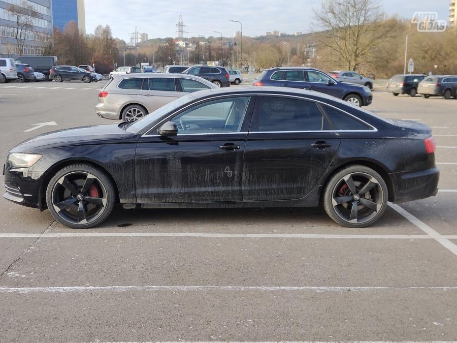 Melns Audi A6 2012 Viļņa, ar dzinēja tilpumu 3.00 L un nobraukumu 415 tūkst. km par 5700 €, foto 2 vietnē AUTOMOTO.COM.LV