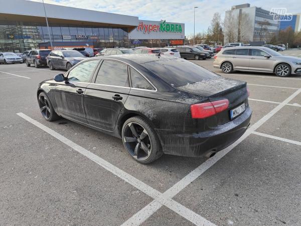 Melns Audi A6 2012 Viļņa, ar dzinēja tilpumu 3.00 L un nobraukumu 415 tūkst. km par 5700 €, foto 3 vietnē AUTOMOTO.COM.LV