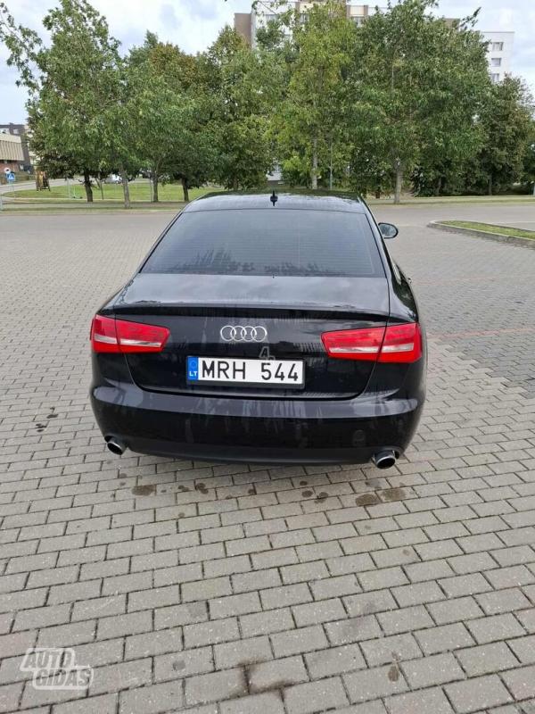 Black Audi A6 2012 in Jonava, with an engine capacity of 2.80 L and mileage of 20 thousand km for 8000 €, photo 4 on AUTOMOTO.COM.LV
