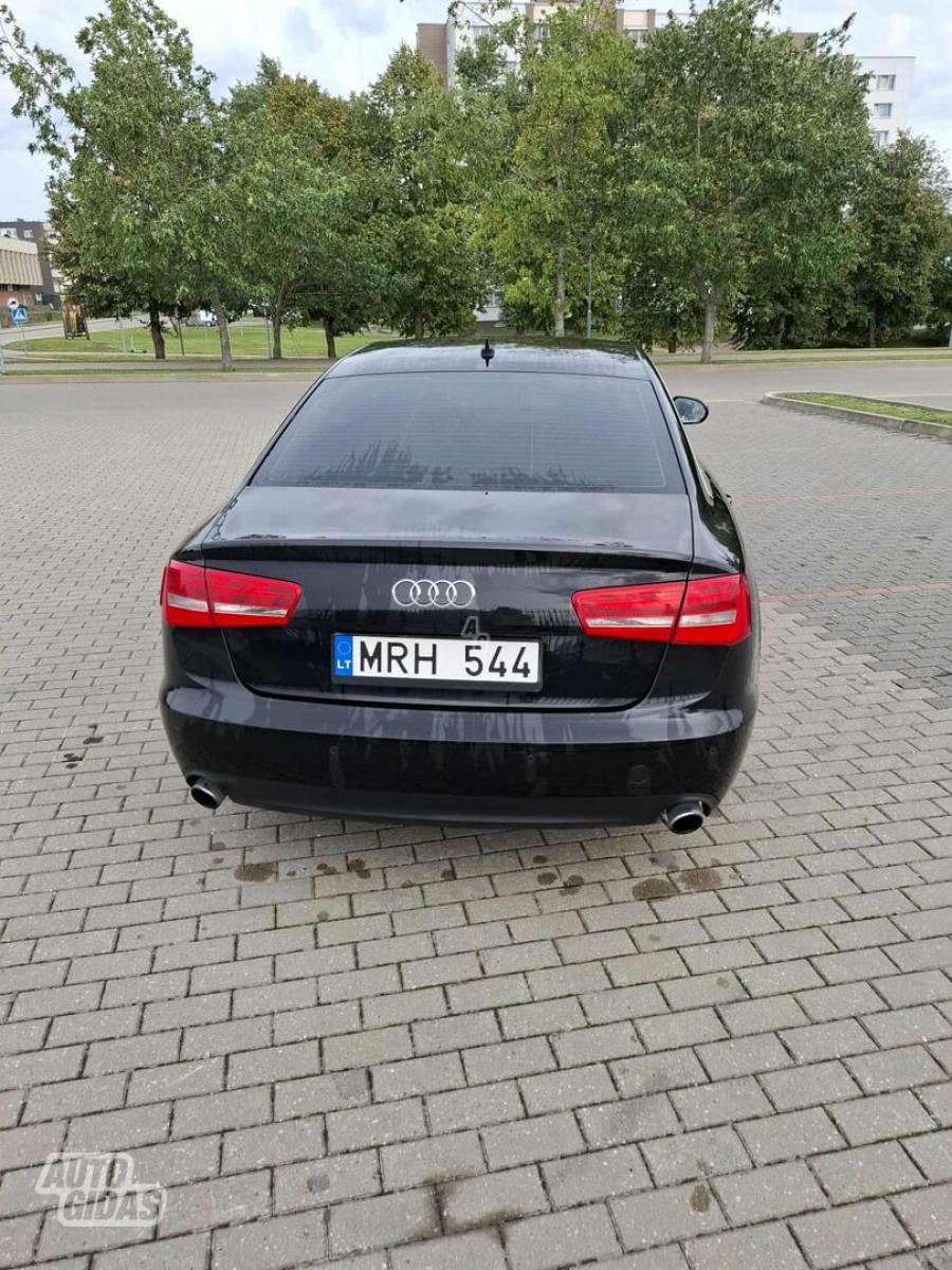 Black Audi A6 2012 in Jonava, with an engine capacity of 2.80 L and mileage of 20 thousand km for 8000 €, photo 4 on AUTOMOTO.COM.LV
