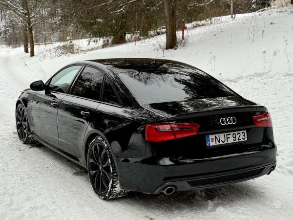 Black Audi A6 2012 in Vilnius, with an engine capacity of 3.00 L and mileage of 296 thousand km for 9900 €, photo 4 on AUTOMOTO.COM.LV