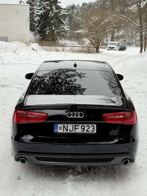 Black Audi A6 2012 in Vilnius, with an engine capacity of 3.00 L and mileage of 308 thousand km for 11900 €, photo 5 on AUTOMOTO.COM.LV