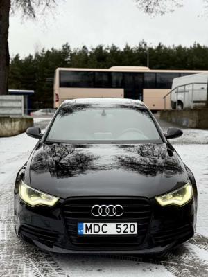 Black Audi A6 2012 in Vilnius, with an engine capacity of 3.00 L and mileage of 290 thousand km for 8900 €, photo 3 on AUTOMOTO.COM.LV