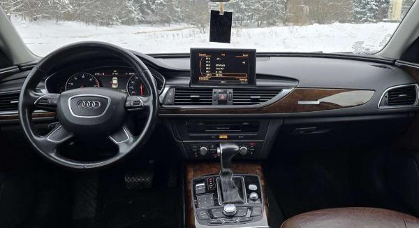 Black Audi A6 2012 in Vilnius, with an engine capacity of 3.00 L and mileage of 350 thousand km for 6300 €, photo 9 on AUTOMOTO.COM.LV
