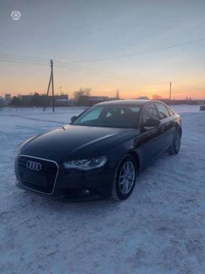 Black Audi A6 2012 in Panevezys, with an engine capacity of 1.97 L and mileage of 281 thousand km for 9200 €, photo  on AUTOMOTO.COM.LV