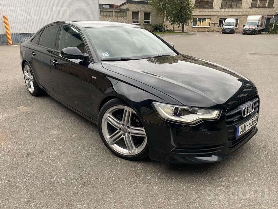 Melns Audi A6 2012 Rīga, ar dzinēja tilpumu 3.00 L un nobraukumu 274 tūkst. km par 11258 €, foto 2 vietnē AUTOMOTO.COM.LV