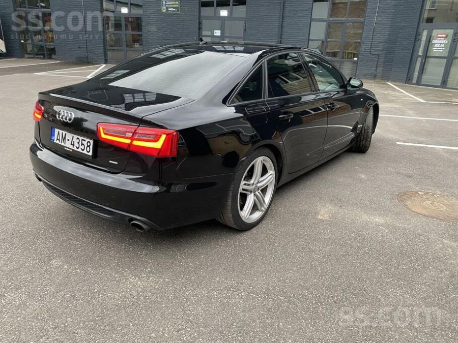 Melns Audi A6 2012 Rīga, ar dzinēja tilpumu 3.00 L un nobraukumu 274 tūkst. km par 11258 €, foto 4 vietnē AUTOMOTO.COM.LV