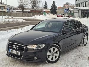 Black Audi A6 2012 in Silute, with an engine capacity of 2.77 L and mileage of 199 thousand km for 7400 €, photo 2 on AUTOMOTO.COM.LV