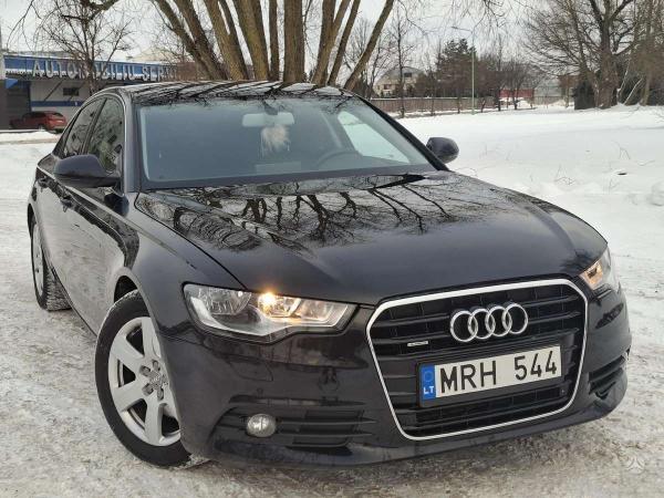Melns Audi A6 2012 Šilutė, ar dzinēja tilpumu 2.77 L un nobraukumu 199 tūkst. km par 7400 €, foto 3 vietnē AUTOMOTO.COM.LV