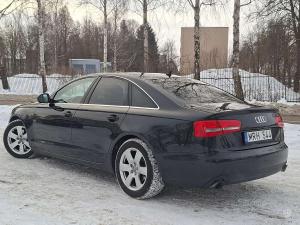 Black Audi A6 2012 in Silute, with an engine capacity of 2.77 L and mileage of 199 thousand km for 7400 €, photo 4 on AUTOMOTO.COM.LV